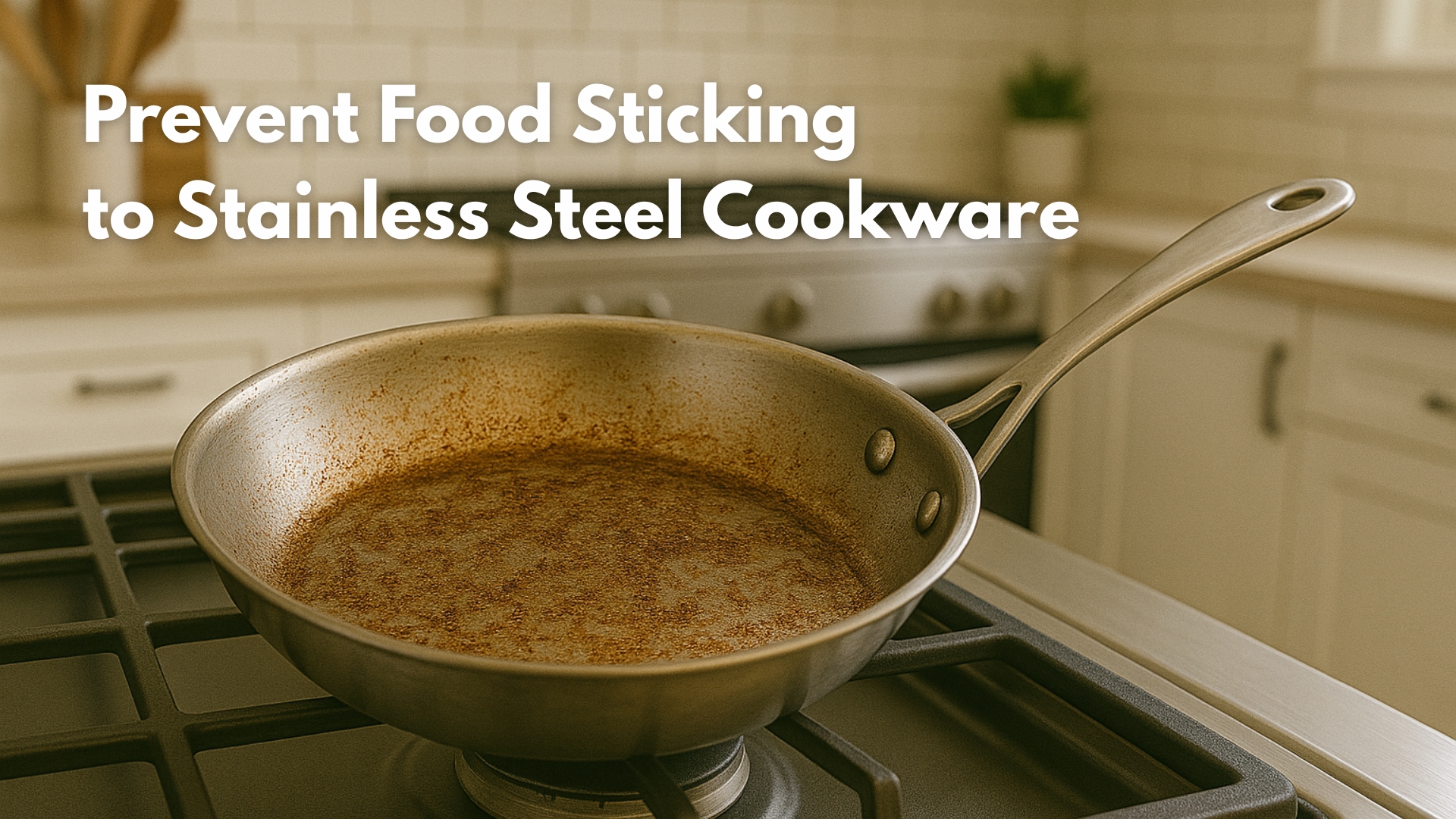 Prevent Food Sticking to Stainless Steel Cookware