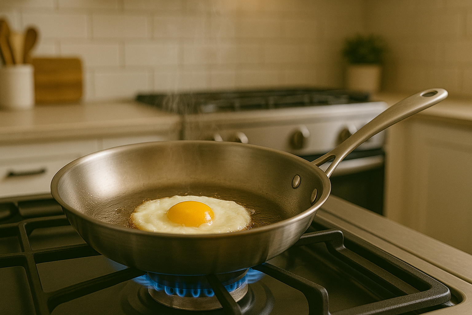 Prevent Food Sticking to Stainless Steel Cookware